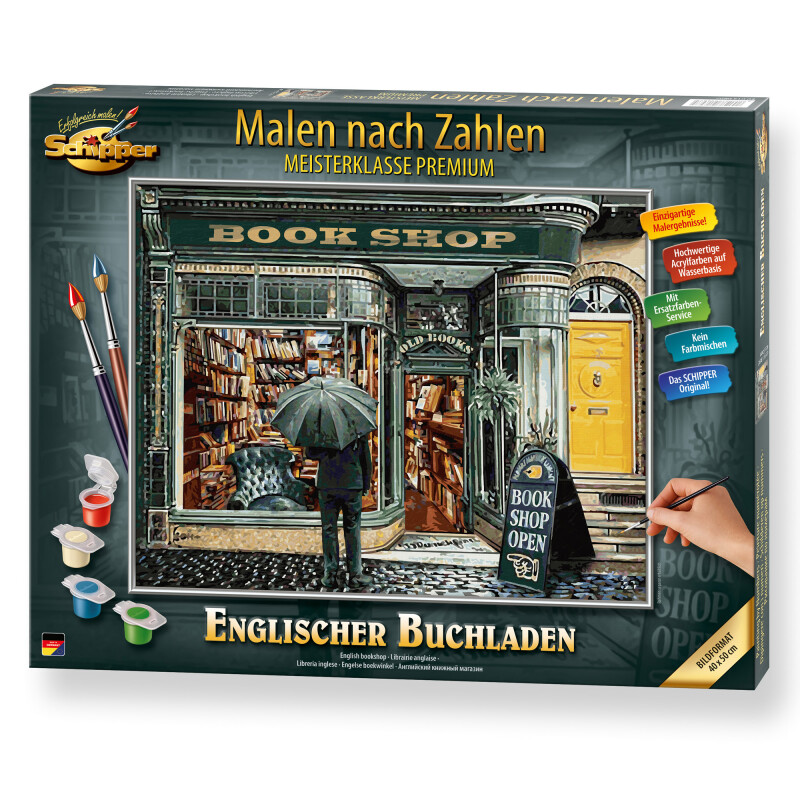 Englischer Buchladen - Schipper Malen nach Zahlen Meisterklasse Premiu, 37,99