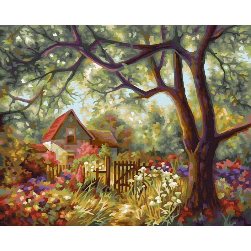 Blumenpracht im Sommer - Schipper Malen nach Zahlen 24 x 30 cm, 21,99