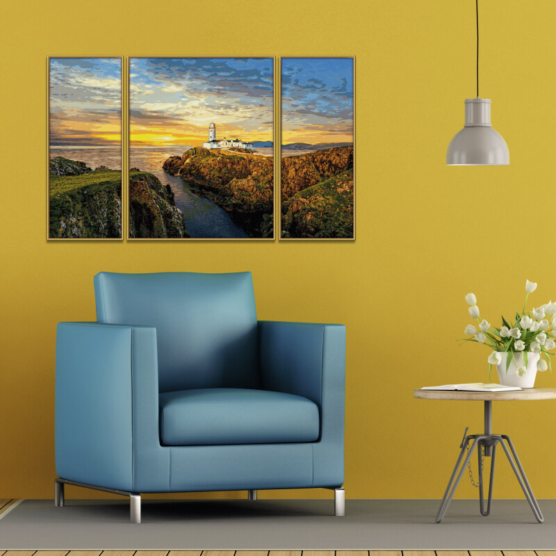 An Irlands Küsten - Schipper Malen nach Zahlen Meisterklasse Triptycho, 51,99