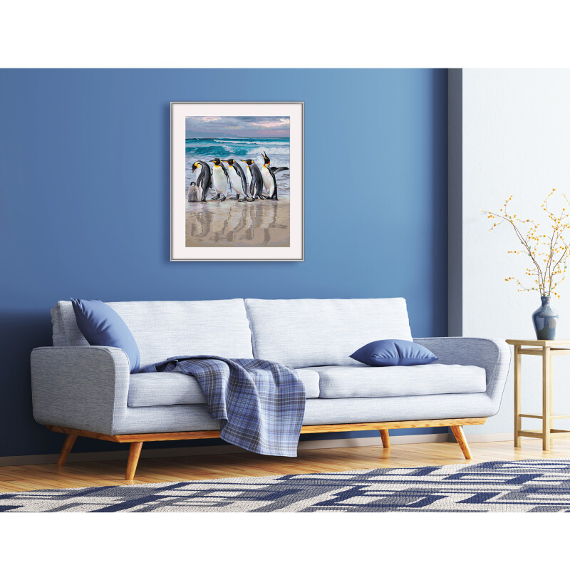 Kaiserpinguine - Schipper Malen nach Zahlen Meisterklasse Premium 40x5, 38,99