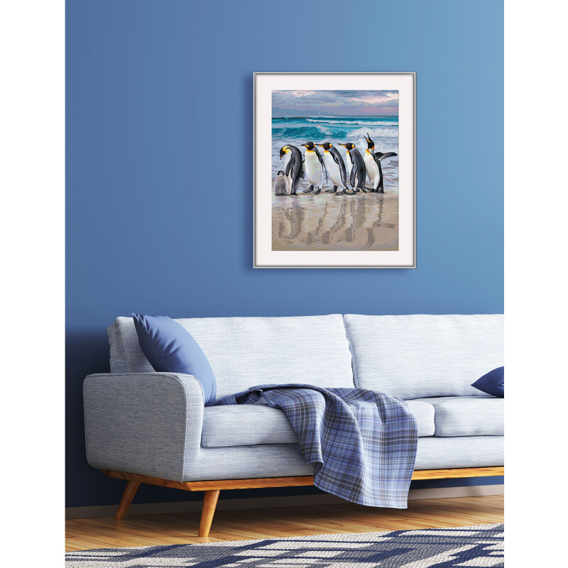 Kaiserpinguine - Schipper Malen nach Zahlen Meisterklasse Premium 40x5, 38,99